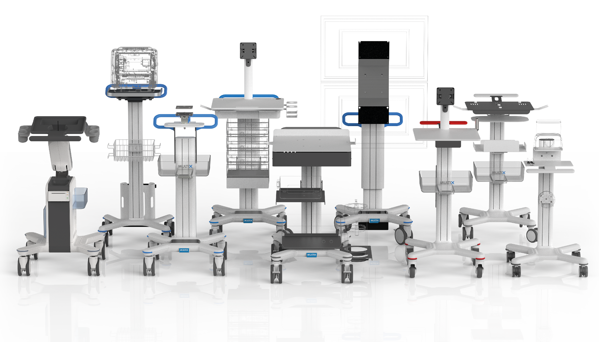 Multix - Custom Trolleys for Medical Devices